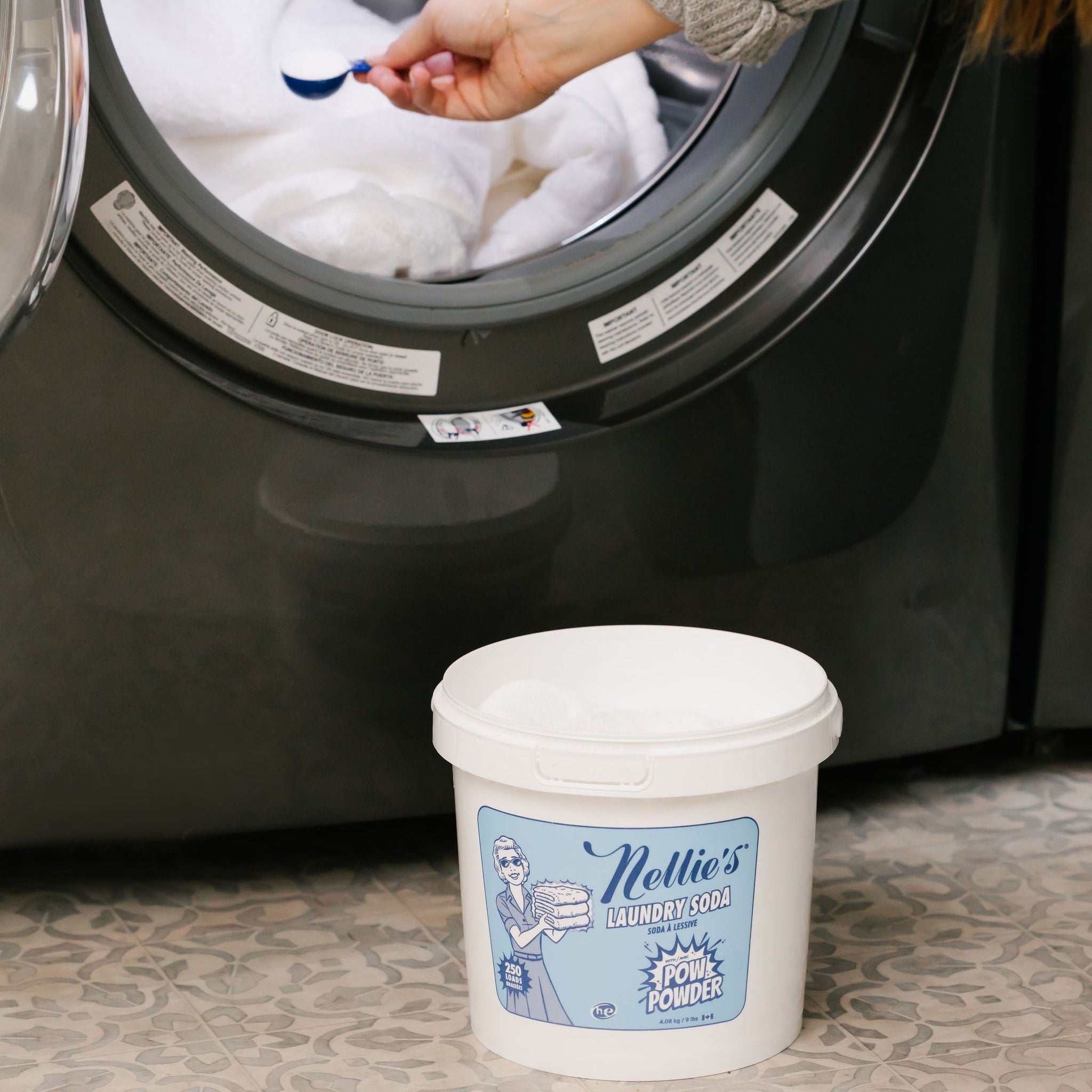 Laundry Soda with POW Powder | Nellie's Canada
